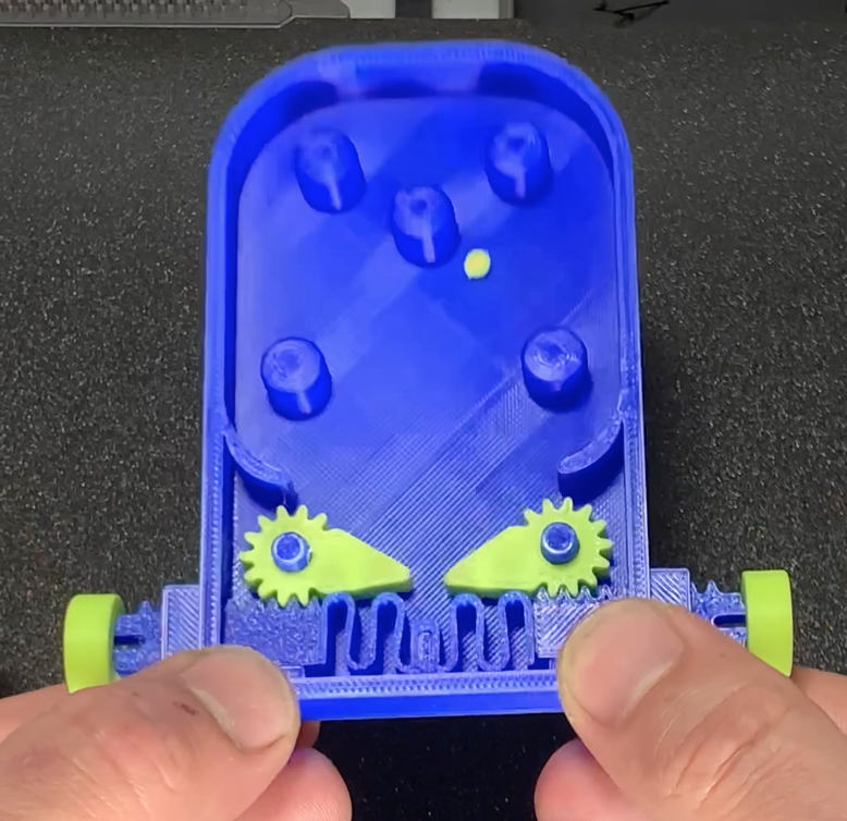 3D Printed Flipper Toy – layer by layer 3d print